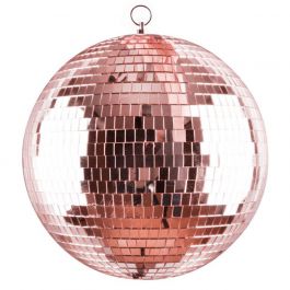 Discobal Rose Goud 30 cm | De Feestspecialist XXL