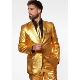 OppoSuits Heren Groovy Gold | De Feestspecialist XXL